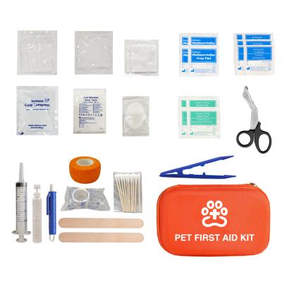 China CE Certified 23×17.5×7.5cm Waterproof Pet First Aid Kit for Small Animals - OEM Customizable for sale