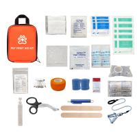 China CE Certified Waterproof Veterinary First Aid Kit 23×17.5×7.5cm for Small Pets and Canine Companions for sale