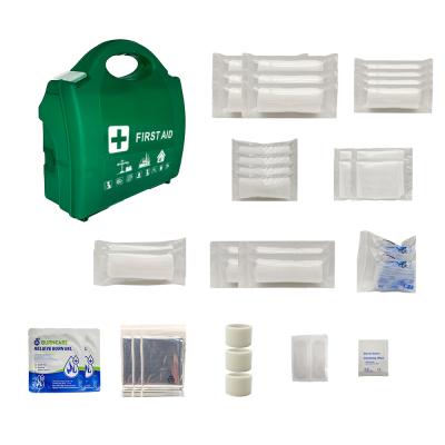China Medium Workplace First Aid Kit BS8599-1:2019 Certified for 25-100 People with 3-Year Shelf Life for sale