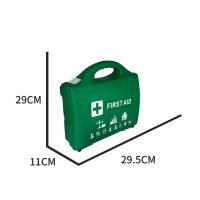 China Custom Logo PP First Aid Kit BS8599-1:2019 Compliant with 3 Year Shelf Life for Workplace Safety for sale
