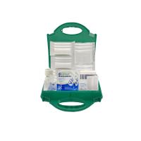 China BS8599-1 Compliant Workplace First Aid Kit - 189 Pieces in Water-Resistant ABS Case for 100 Persons for sale