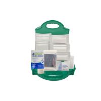China Workplace First Aid Kit BS8599-1 2019 Standard Small ABS Medical Box Emergency Kit Office for sale