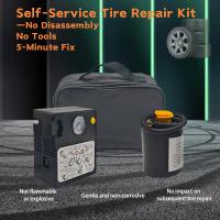 China 450ml Emergency Tire Repair Kit with 12V DC Inflation - Natural Rubber Sealant for Cars and Motorcycles for sale