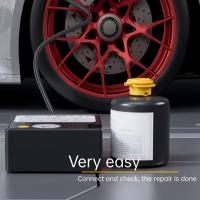 China 450ml DC 12V Emergency Tire Repair Kit with Sealant and Inflation Tool for Car & Motorcycle Tires for sale