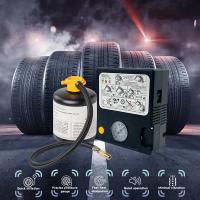 China 450ml DC 12V Emergency Tire Repair Kit with Sealant and Inflation Tool for Car & Motorcycle Tires for sale