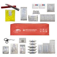 China CE Certified 3-in-1 Vehicle First Aid Kit 44×14×5cm with DIN 13164-2022 Compliance and 1kg Weight for sale