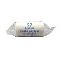 China 3 Inch PBT Elastic Conforming Bandage 10cm x 4m Heavy/Light Type for Emergency First Aid Wound Care for sale