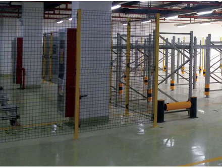 VOLVO Warehouse Storage Rack Flexible Anti Collision System