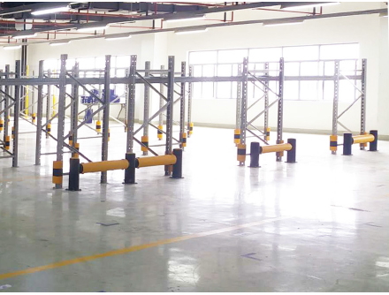 VOLVO Warehouse Storage Rack Flexible Anti Collision System