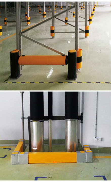 VOLVO Warehouse Storage Rack Flexible Anti Collision System