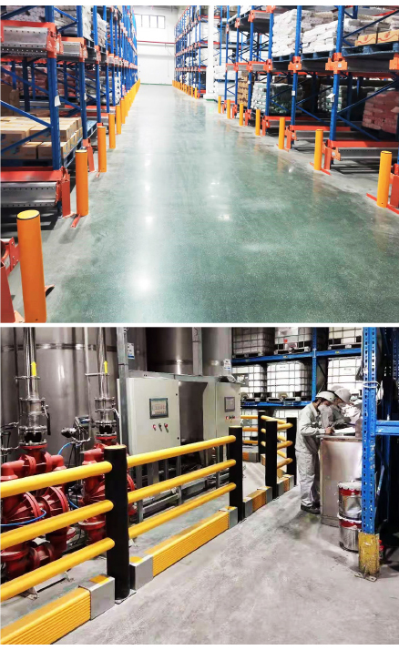 VOLVO Warehouse Storage Rack Flexible Anti Collision System
