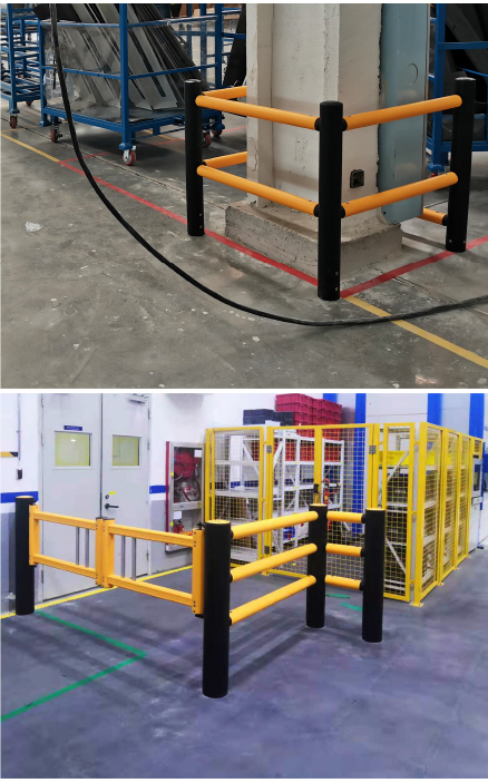VOLVO Warehouse Storage Rack Flexible Anti Collision System