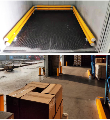 VOLVO Warehouse Storage Rack Flexible Anti Collision System