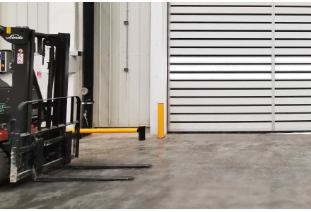 VOLVO Warehouse Storage Rack Flexible Anti Collision System