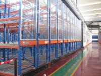 China Powder Coated Electric Mobile Pallet Racking System With Loading Capacity for sale