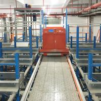 China Two Way Radio Shuttle Cart And Carrier ASRS Automatic Storage And Retrieval System  Pallet Runner Rack System for sale