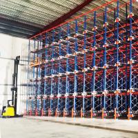 China A18: Radio Shuttle Rack Cart And Forklift (AGV) System Fully Automated Fifo Filo  System Radio Shuttle Racking System for sale