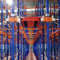 China A18: Radio Shuttle Rack Cart And Forklift (AGV) System Fully Automated Fifo Filo  System Radio Shuttle Racking System for sale
