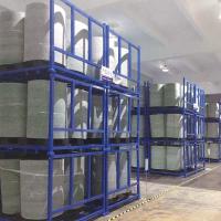 China A19: Foldable Stacking rack Demountable Stacking rack for Canvas Textile Rolls Fabric Stackable Rack for sale