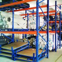 China A19: Foldable Stacking rack Demountable Stacking rack for Canvas Textile Rolls Fabric Stackable Rack for sale