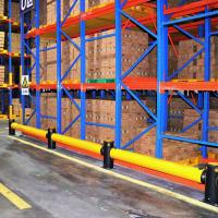 China B21 Rackend Anti-Collision Guardrails Warehouse Safety Barrier Traffic Guardrails Rack protectors for sale