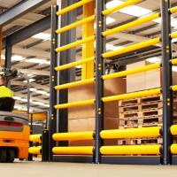 China B59：High Anti-Collision Guardrails Warehouse Safety Barrier Traffic Guardrails for sale