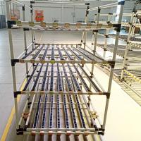 China Aluminum Alloy Lean Pipe Carton Flow Rack for sale