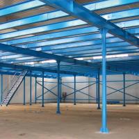 China Steel Structure Platform Mezzanine Building Warehouse Storage Racking Steel Platform for sale