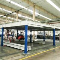 China Steel Structure Platform Mezzanine Building Warehouse Storage Racking Steel Platform for sale