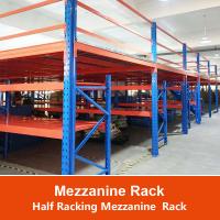China Mezzanine racking Half Rack Mezzanine Multi-Tier Rack Warehouse Storage Racking for sale
