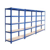 China Light Duty Shelving Angel Iron Rack Carton Box Storage Racking Long Span Rack Warehouse Storage Rack for sale
