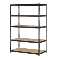 China Light Duty Shelving Angel Iron Rack Carton Box Storage Racking Long Span Rack Warehouse Storage Rack for sale