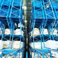 China Double Deep pallet Stacker Crane ASRS, Floor Supported SRM(Storage Retrieval Machine), Automatic Storage And Retrieval System,Room Temperature Warehouse and Cold Storage for sale