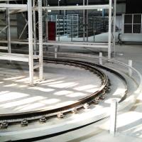 China U-Turn Stacker Crane Curve Rail Type S/R Machine ASRS Automatic Storage And Retrieval System for sale