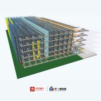 China Integrated Logistics Center Pallet Stacker Crane ASRS Automatic Storage And Retrieval System for sale