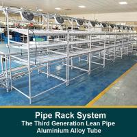 China Aluminium Alloy Tube Pipe Rack System for sale