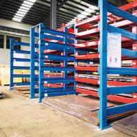 China B39 Roll-Out Sheet Rack Drawer Racking Steel Plate Racking Heavy Duty Warehouse Storage Rack for sale