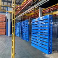 China A01: Plastic Spraying Steel Pallet Single Deck Steel Pallet Metal Pallet for sale