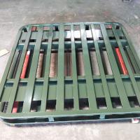 China A11: Round Corners Double Deck Steel Pallets For Warehouse Storage Metal Pallet for sale