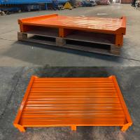 China Customized Steel Pallets Iron Pallet Metal Pallets For ASRS for sale