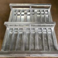 China Galvanized Steel Pallets Iron Pallet Metal Pallets for sale