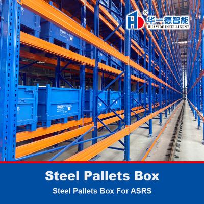 China Steel Pallet Box  Container For ASRS for sale