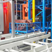 China Steel Pallet Storage Cage Box For Asrs for sale