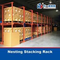 China Nesting Stacking Foldable Stacking rack for sale