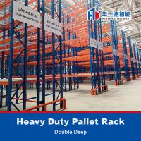 China Double Depth Heavy Duty Pallet Rack Selective Pallet Rack Beam Racking for sale