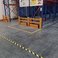 China Polymer Ground Safety Barrier Traffic Guardrails for sale