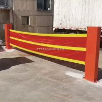 China Tough Soft Curtain Safety Barrier Warehouse Gate Anti-Collision Guard for sale