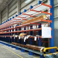 China Cantilever Rack For Long Products Single Or Double Sided Cantilever Rack Warehouse Storage Racking for sale