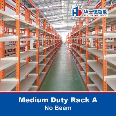 China Medium Duty Rack A Carton Storage Shelving Long Span Rack Warehouse Storage Racking for sale