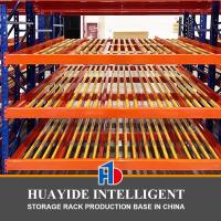 China A24: Carton Flow Racking  Gravity Roller Racking roller conveyor racks With Aluminum Alloy Roller for sale